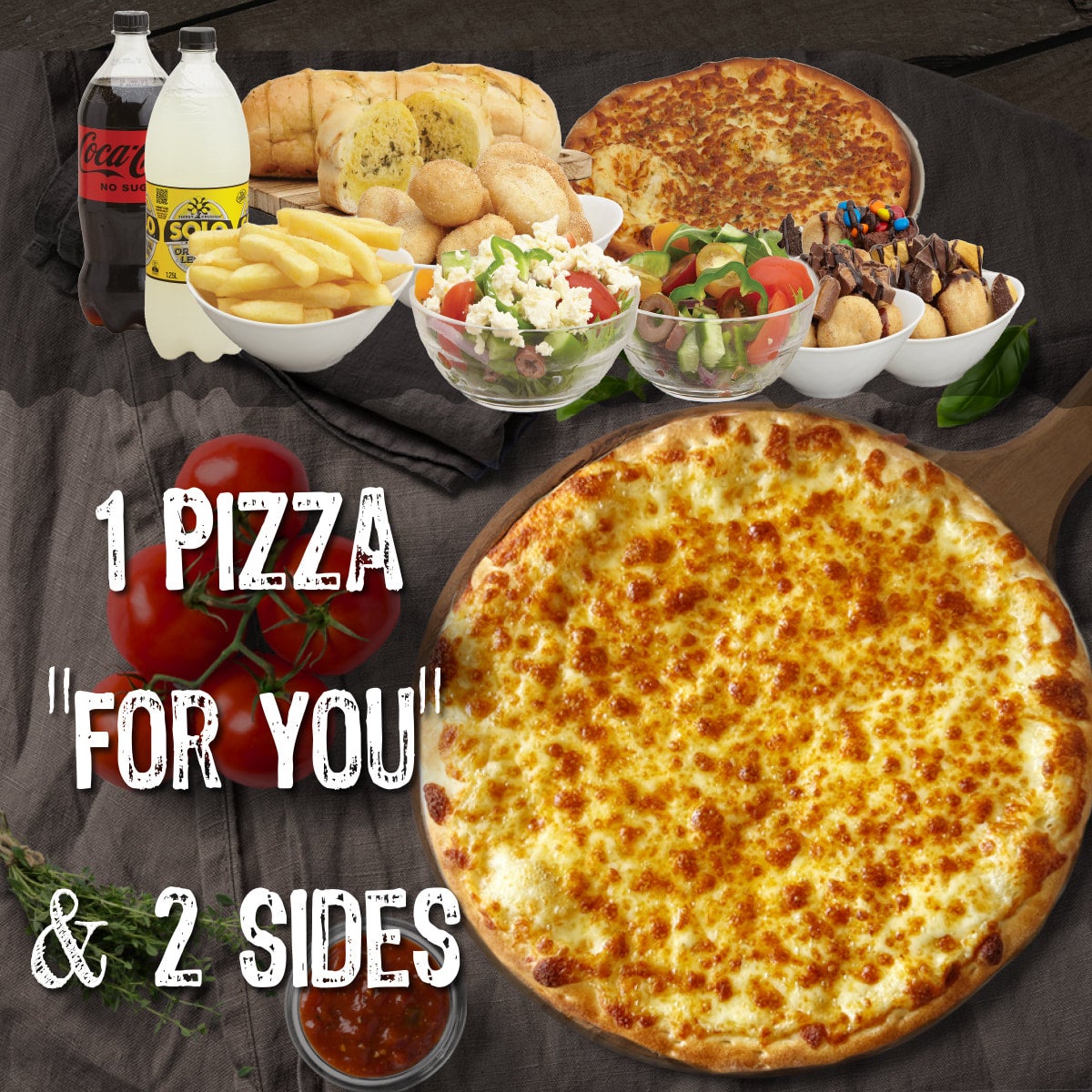 Zonnies "For You" Deal: The Perfect Pizza & Sides Combo! | Zonnies - Pizza & Pasta - Templestowe