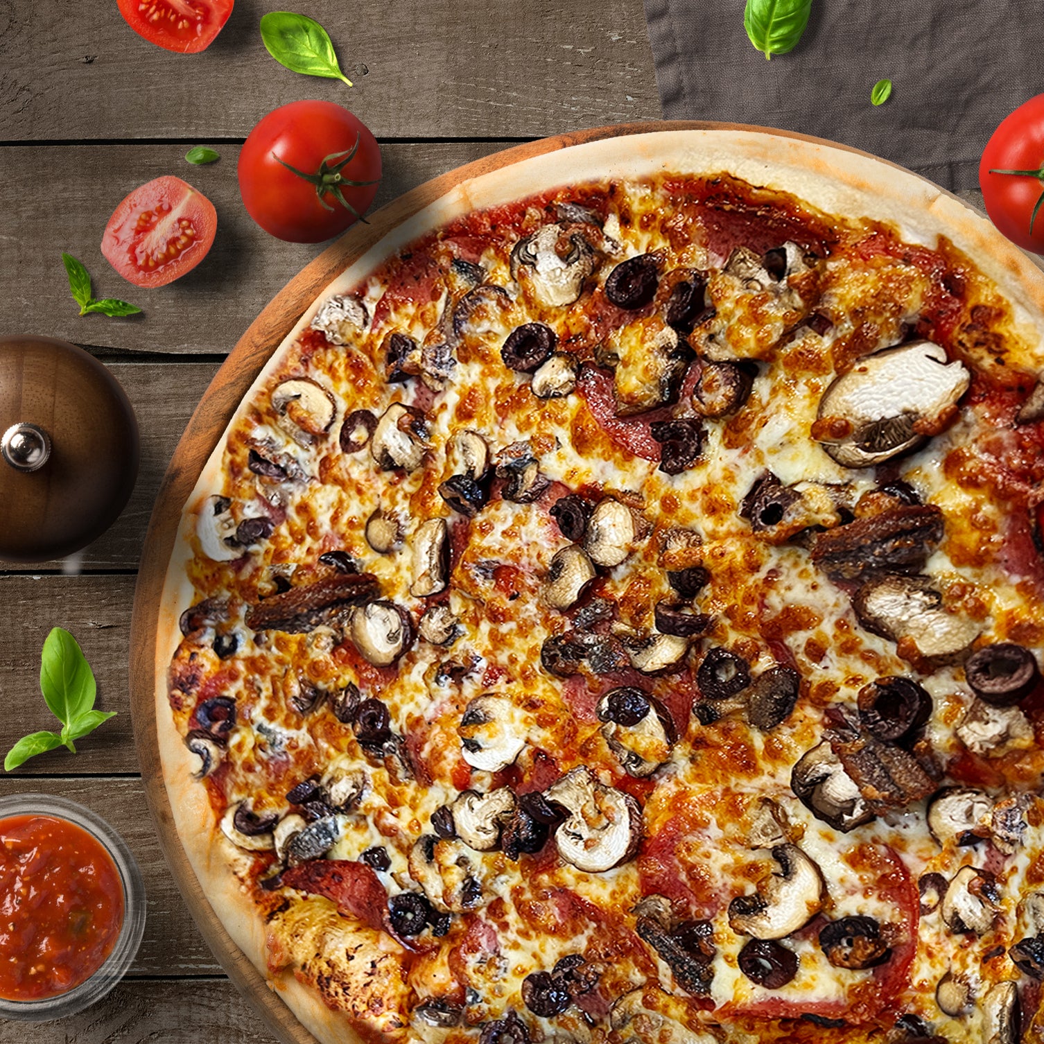 Italian Delight: Experience Authentic Flavours with Our Italian Pizza ...
