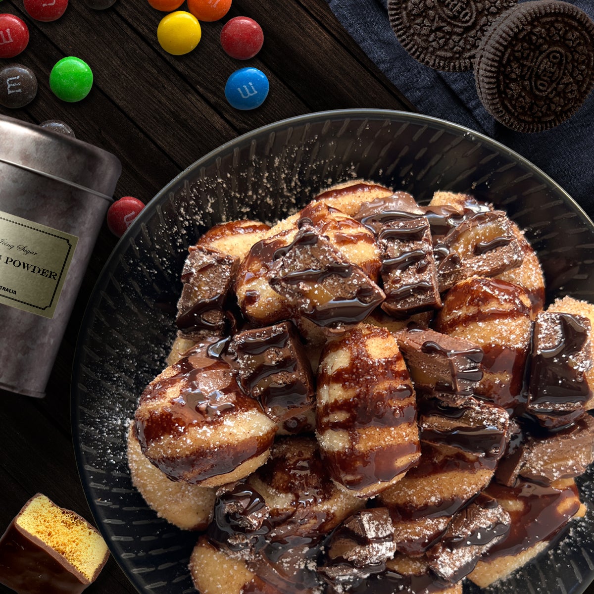 A Unique Twist on a Classic: We elevate the classic Italian doughnut ...