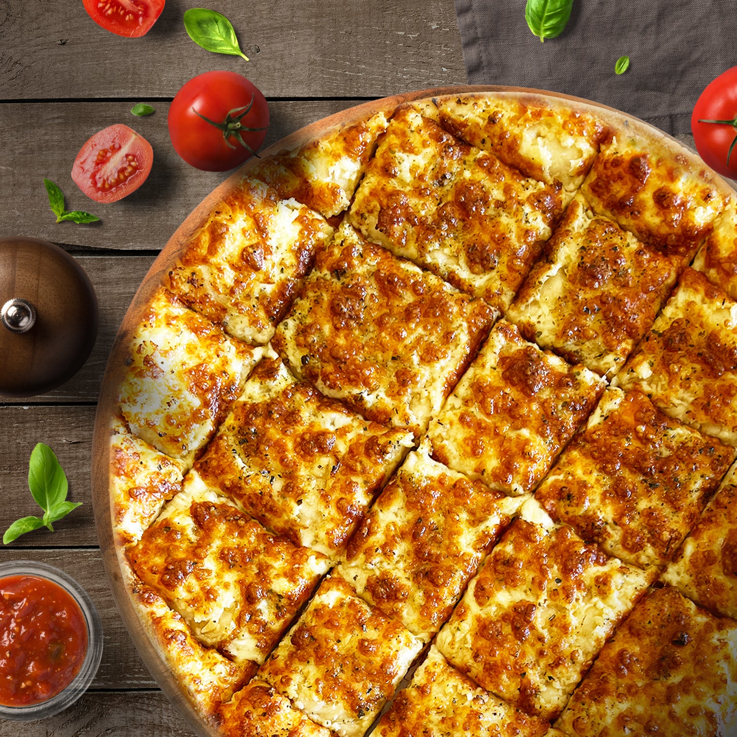 Garlic Sensation: Delight in Our Irresistible Garlic Pizza at Zonnies ...