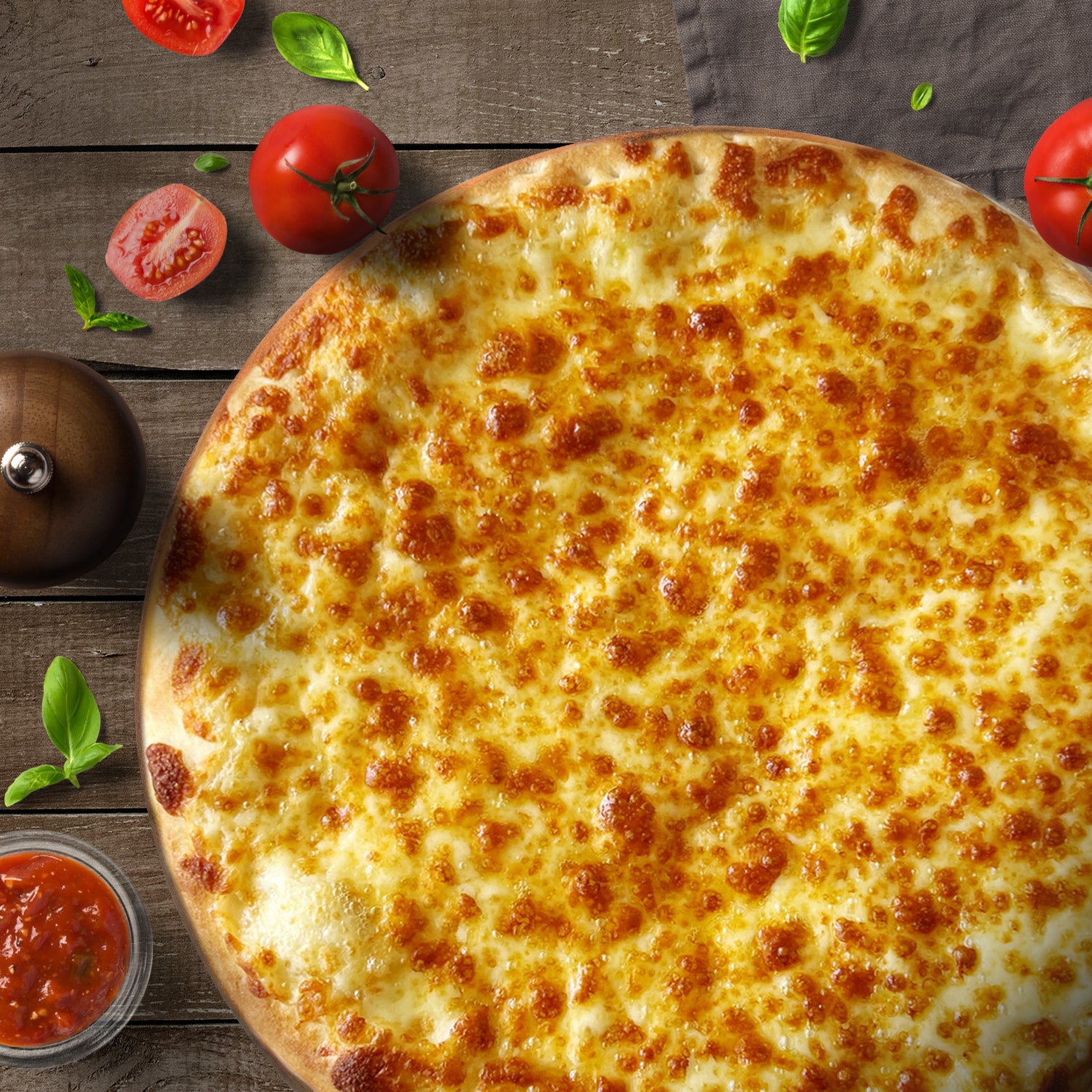 Classic Cheese Pizza: Simply Delicious, Always Satisfying at Zonnies ...